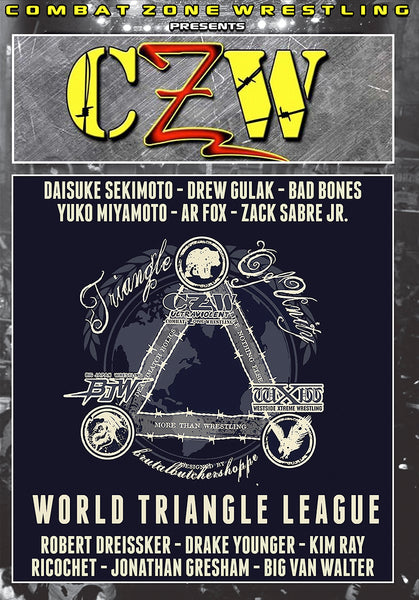 CZW "World Triangle League" 2013 DVD – CZWstore