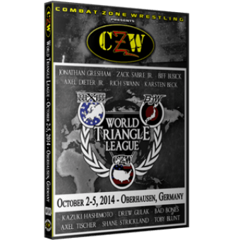 CZW "WXW World Triangle League 2014 N4" 10/5/2014 DVD – CZWstore